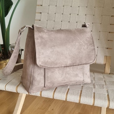 Margo Satchel Handbag Purse Digital PDF Sewing Pattern in Faux Fabulous ...