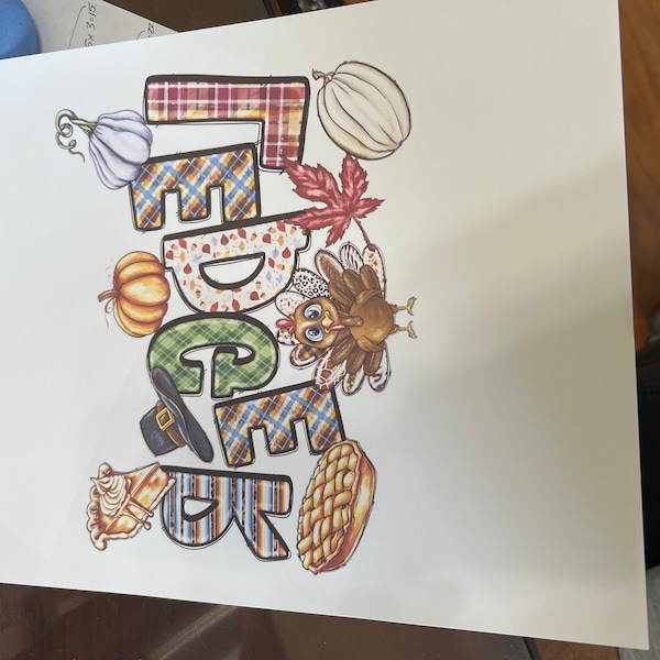 Fall Doodle Alphabet Bundle, Thankful Life PNG Letters,sublimation ...