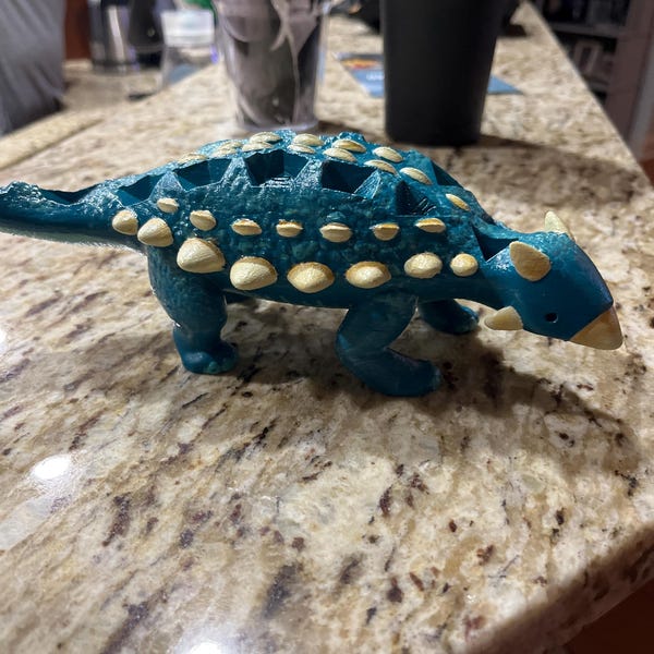 Angus the Ankylosaurus Dino Dice Holder | Dungeons and Dragons Dice ...