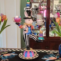 Whimsical Forest Dress Form Tree | Succulent Mannequin Tree | Decorated ...