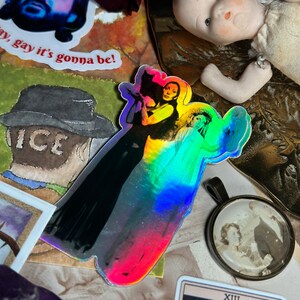 Rainbow Lilith Fair Inspired 4 Inch Holographic Sticker - Etsy