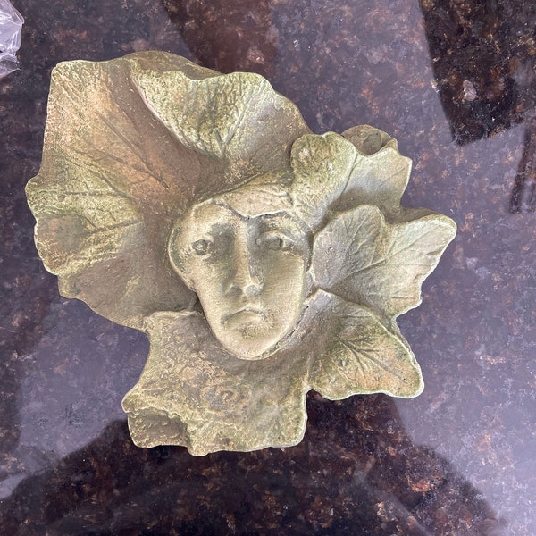 Green Lady Wall Hanging/greenlady Art/green Lady and Green Man in Art ...