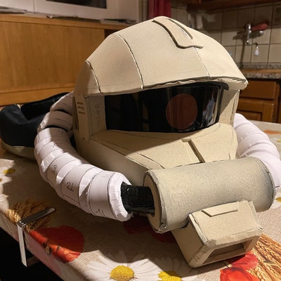 Zaku II Helmet Gundam Foam Pattern - Etsy UK