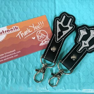 FFXIV Embroidered Job Icon Logo Soul Stone Keychain Fob Reaper - Etsy