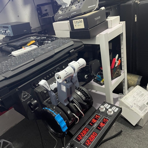 Logitech/saitek Panel Under Mount for Honeycomb Bravo Throttle - Etsy