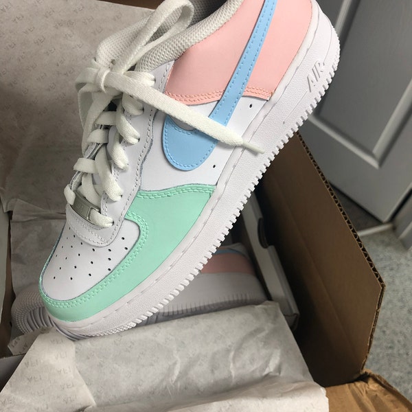 Colorblock Choose Your Own Color Custom AF1, Handmade, Personalized Air ...
