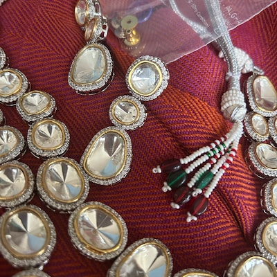 SHIVKA Designer Pendant Necklace/ One of a Kind Necklace/ Temple ...