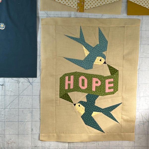 HOPE Tattoo Quilt PDF Pattern - Etsy Canada