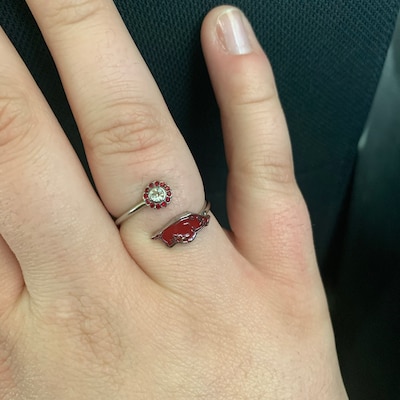 Stone Armory University of Arkansas Ring Arkansas Razorbacks Jewelry ...