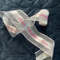 GRADUATION Ribbon Banner Personalised, Custom Graduation Ribbon ...