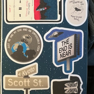 Historical Fiction Book Genre Stickers Water Bottle Sticker - Etsy