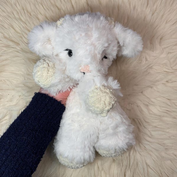 Crochet Baby Goat Lovey Pattern – Greta, No-sew Amigurumi (PDF Pattern ...