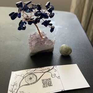 Mini Pink Rose Quartz Tree Gemstone Tree of Life Crystal | Etsy