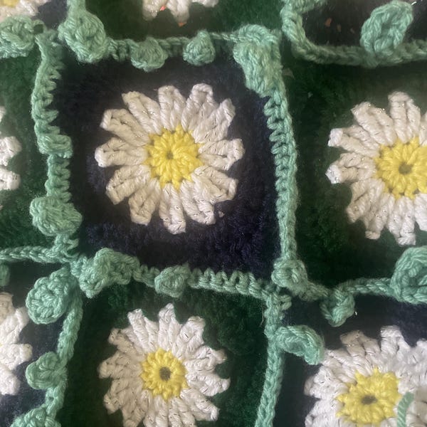 Victorian Wheel Granny Square Pattern - Etsy