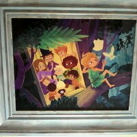 Peter Pan Lost Boys Treehouse 8x10 Art Print - Etsy Canada