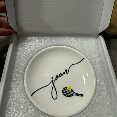 Tennis Gifts for Women / Tennis Gifts for Team / Tennis Trinket Dish ...