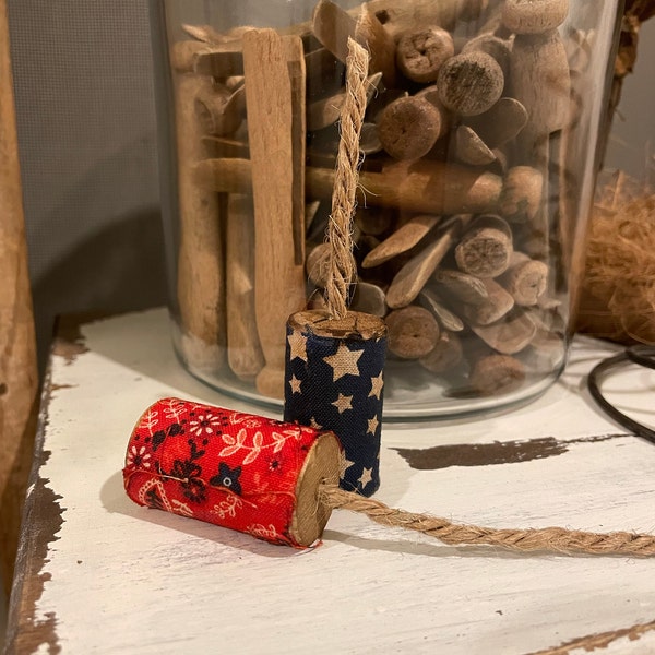 Primitive 4th of July Rustic Decor~"fat" Firecracker Bowl Fillers ...