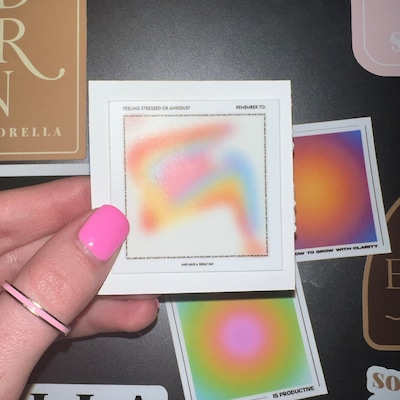 Focus Aura Sticker, Stickers, Stickers Aesthetic, Stickers Laptop ...