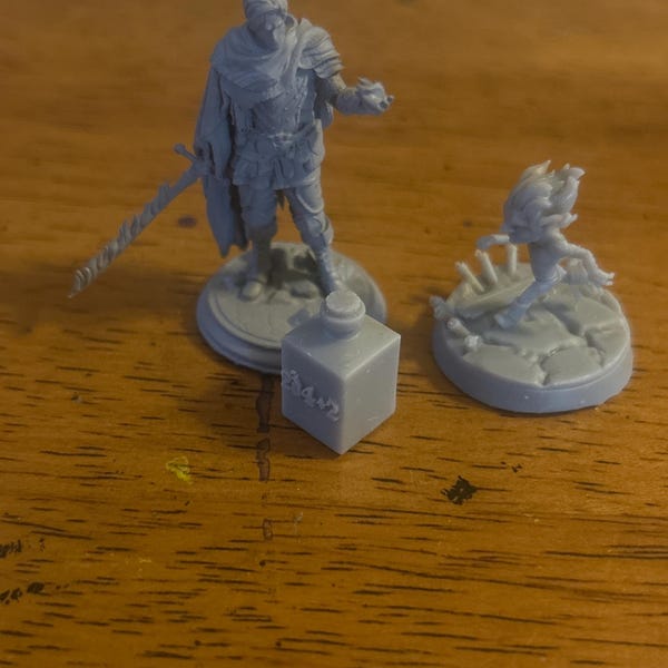 Rakdos Demon Prince Miniature Boss Diablo Monster Dungeons and Dragons ...