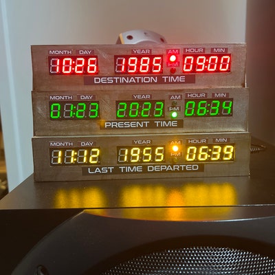Clock temporal Circuit Time Machine Time Machine of the Delorean in ...