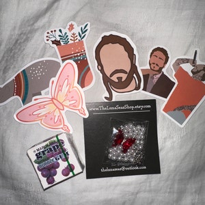 POST MALONE Inspired Sword Y-chain Necklace // circles - Etsy