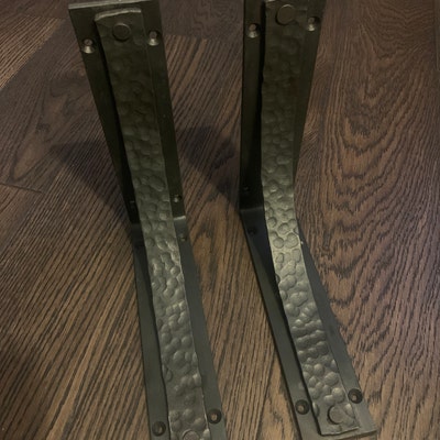 Hand Forged Curtain Rod Bracket, Curtain Rod Hook, Curtain Rod Hanger ...