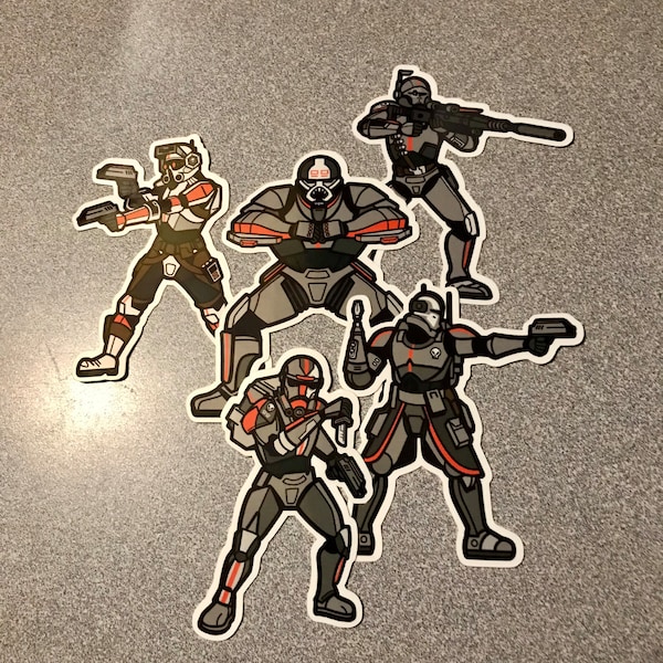 Bad Batch Sticker Pack - Etsy