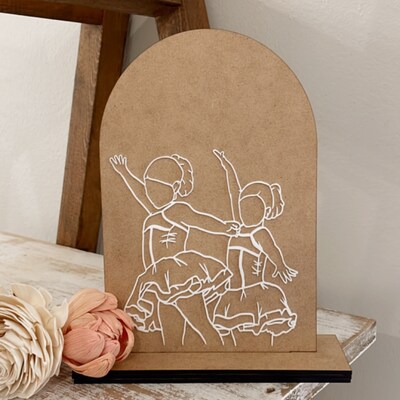 Double Arch Sign Slats SVG Glowforge Laser Cut Files Wedding - Etsy