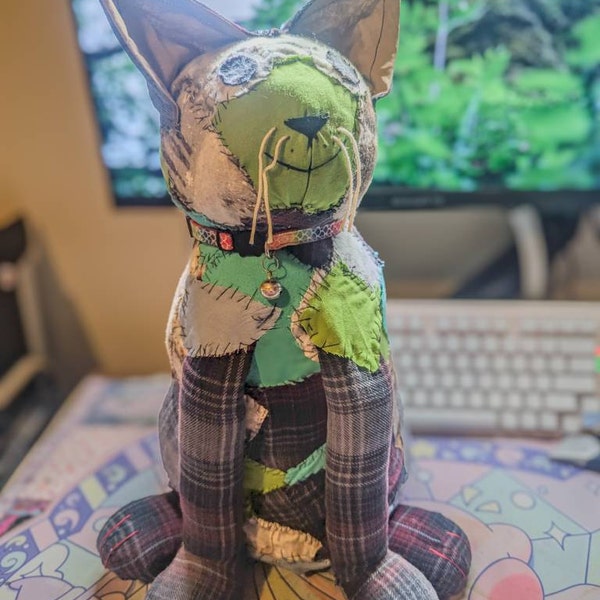 Digby Scrappy Dog PDF Pattern and Instructions With Youtube Video - Etsy