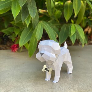 Capybara paper model Papercraft DIY Low poly PDF | Etsy