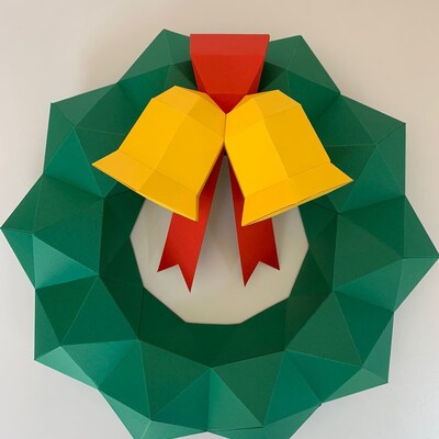 Christmas Crown,papercraft , DIY , Low Poly , PDF Papercraft ...