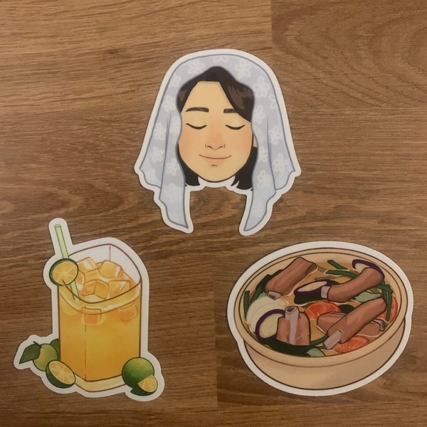 Sinigang Sticker | Filipino Food, Fil-am, Filipino Sticker, Die Cut ...