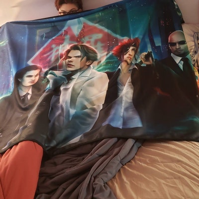 Ai No Kusabi, Iason Mink X Riki Art Blanket - Etsy