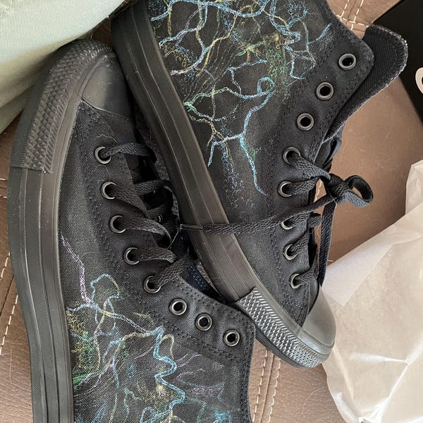 Custom Painted Converse // Completely Customizable Handpainted Shoes ...