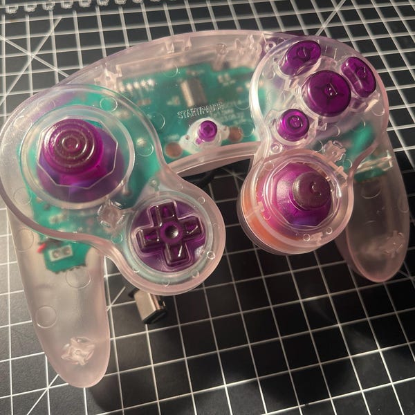 DIY Black Gamecube Controller Kit - Etsy