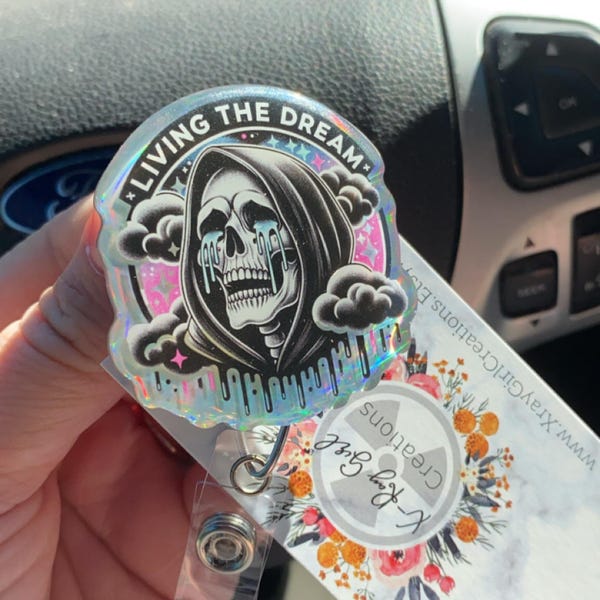 Holographic Floral Skull X-ray Marker Set Skeleton Xray Markers With ...