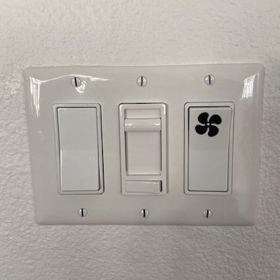 Light Switch Labels Sheet of Vinyl Decals for Your Home - Etsy