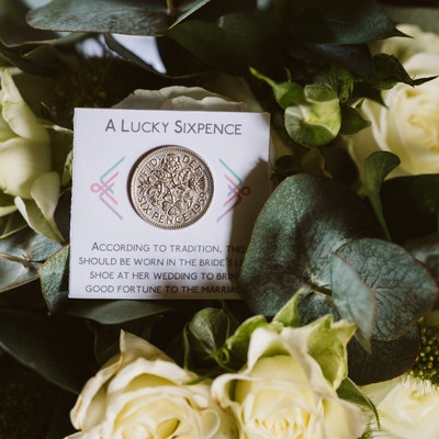 A Lucky Irish Sixpence Gift for a Bride - Etsy