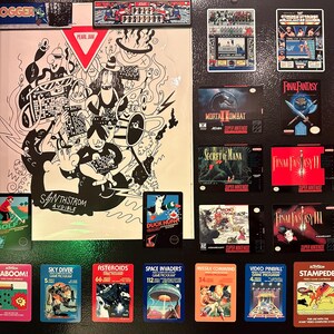 Magnotron Pinball Arcade Game Backglass Image on a 8x10 Metal Plate ...