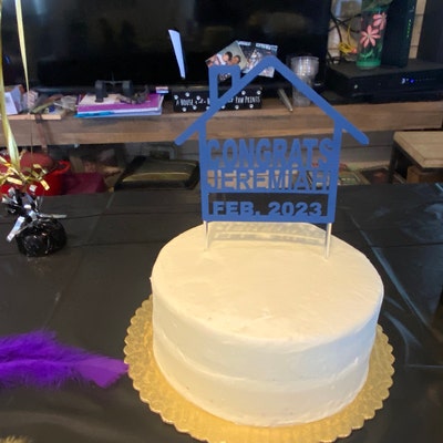 Realtor Cake Topper First Home Cake Topper Home Buyer Cake - Etsy