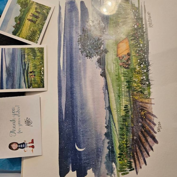 The Detectorists - A4 Signed Limited Edition Giclee Print - Etsy UK