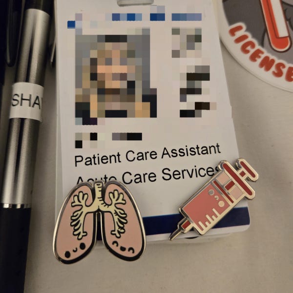 Syringe Enamel Pin for Phlebotomists, Phlebotomy Techs, Nurses, Nursing ...