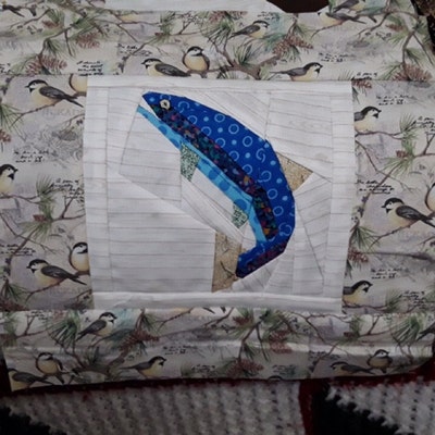 Rainbow Trout Paper-piecing Quilt Pattern, PDF - Etsy