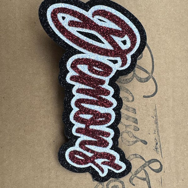 Pin Me Cheer Ribbon Neon Pink Pin Me Bow Clip Cheer Pins Cheer Bow Bag ...