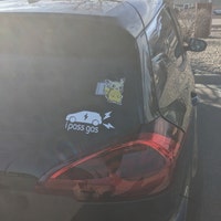 Happy Lil Tiny Plug 2 in X 2 Inch Weatherproof High Quality Adhesive ...