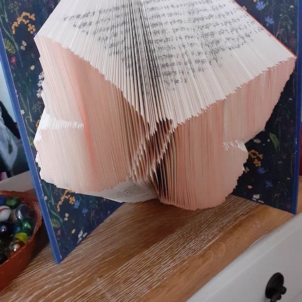 BUTTERFLY Book Folding Pattern — 225 Folds (450 Numbered Pages). PDF ...