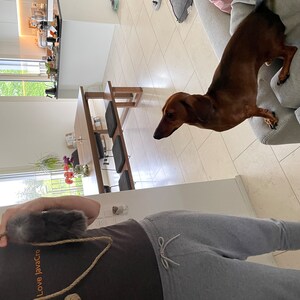 Natural Rabbit Fur and Linen Rope Dog Toy for Tug-of-war and Chasing ...