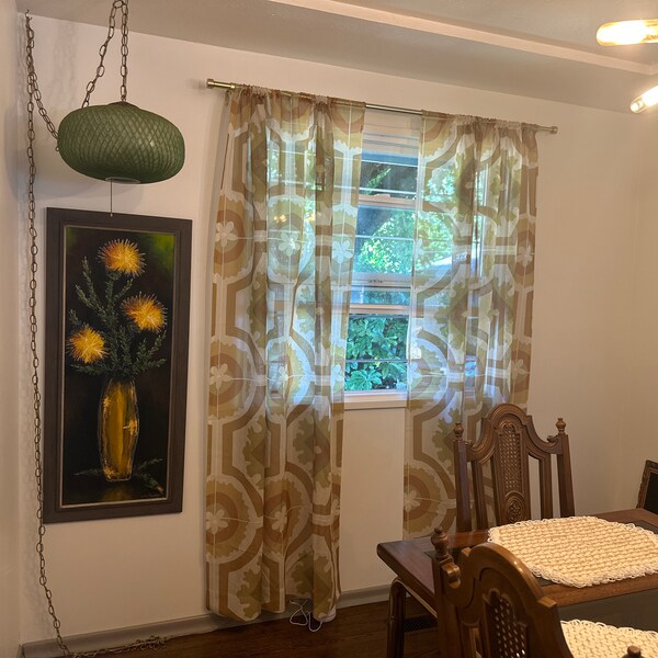 60's 70's Avocado, Verde Green, Golden Yellow, Retro, Nostalgic ...