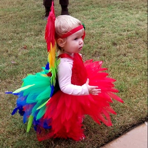 Parrot Dress, Iago Costume, Parrot Costume, Bird Costume, Parrot Tutu ...