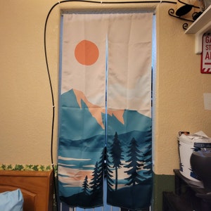 Noren Japanese Style Door Curtain Japanese Art Noren Drapes Window ...